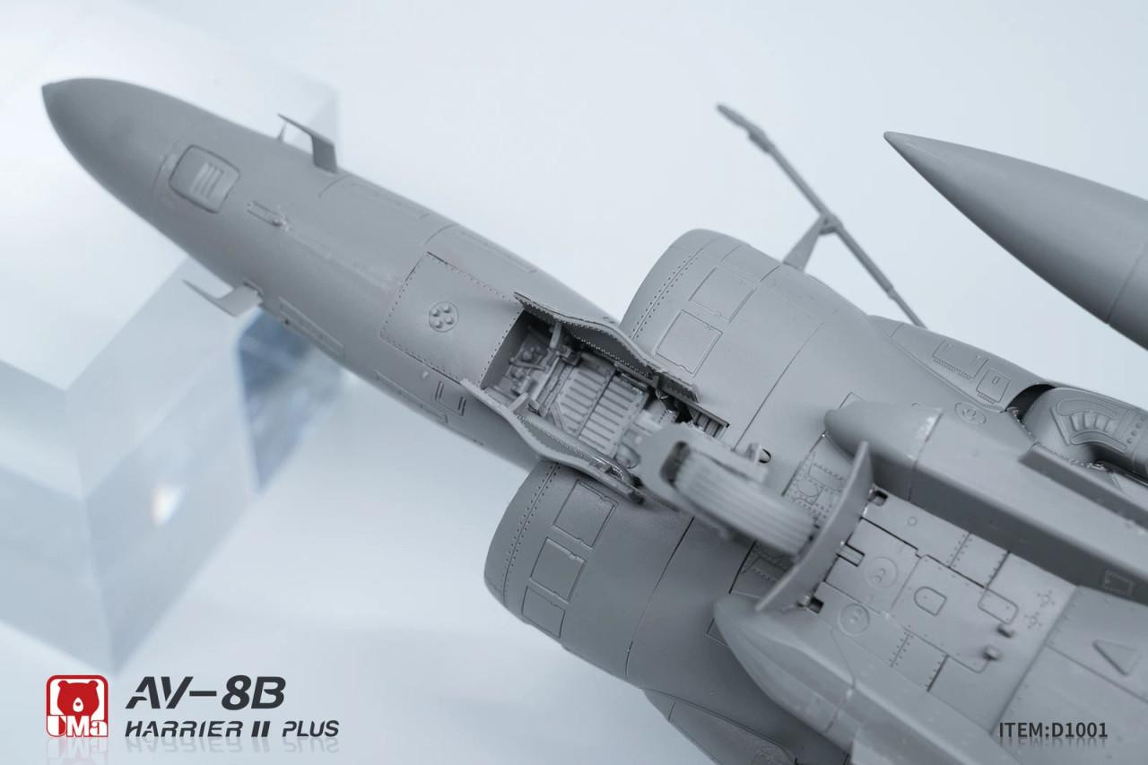 1/48 UMa Model AV-8B Harrier II Plus Plastic Model Kit - MMD - Military ...