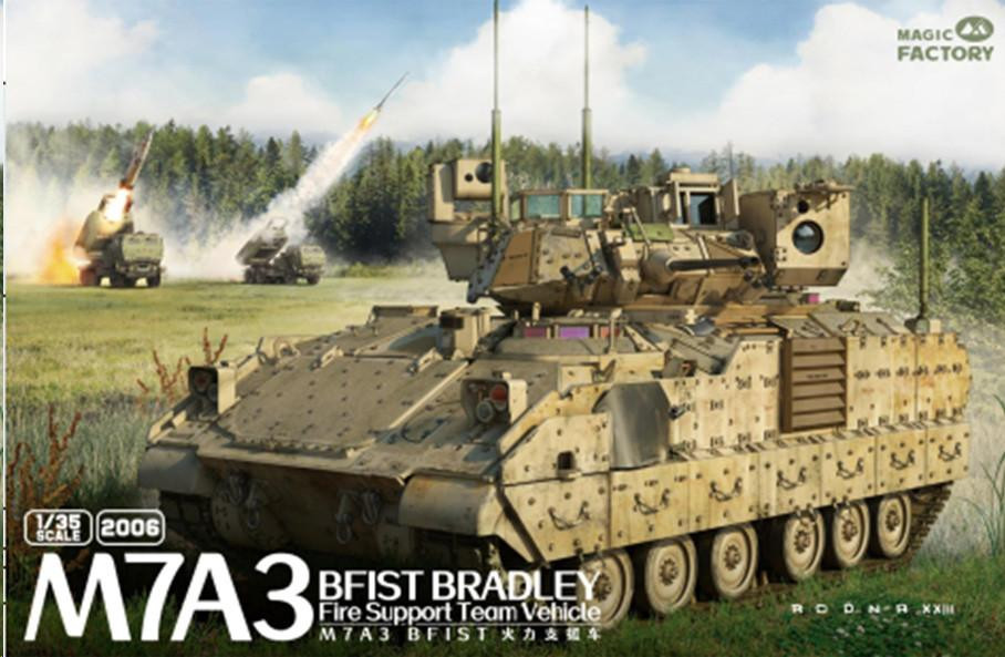 1/35 Magic Factory M7A3 BFIST Fire Support Vehicle Plastic Model Kit ...