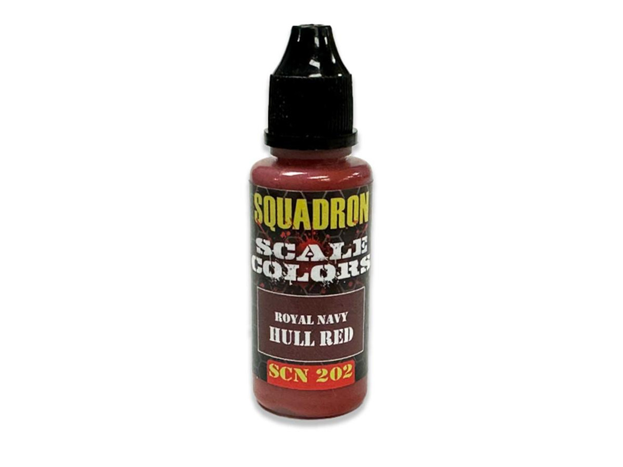 Squadron Scale Colors Royal Navy Hull Red Acrylic Airbrush Paint (15ml Bottle) - MMD - Military ...