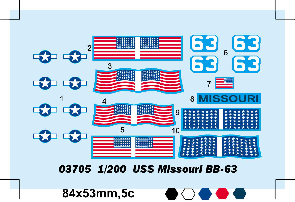 1/200 Trumpeter USS Missouri BB63 Big Mo Battleship - MMD - Military ...