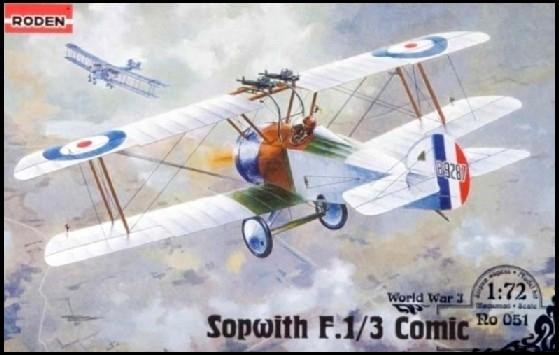 1/72 Roden Sopwith F1/3 Comic Special Version WWII British BiPlane ...