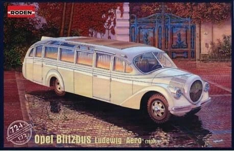 1/72 Roden Opel Blitz Aero (1937) Ludewig Salon Omnibus - Squadron.com