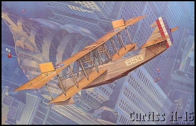1/72 Roden Curtiss H16 Navy Flying Boat BiPlane - Squadron.com