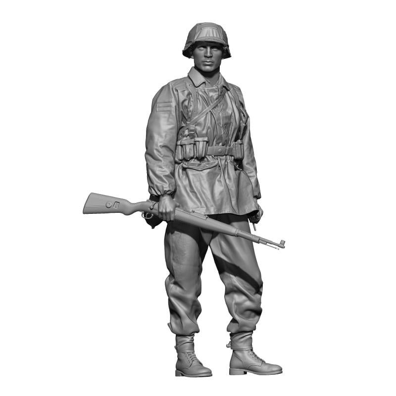 1/16 H3 Models WWII German Rifleman - MMD - Military Model Distributors