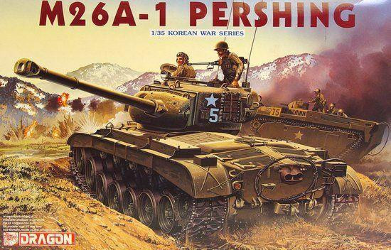 1/35 Dragon Models M-26A-1 Pershing Plastic Model Kit - Squadron.com