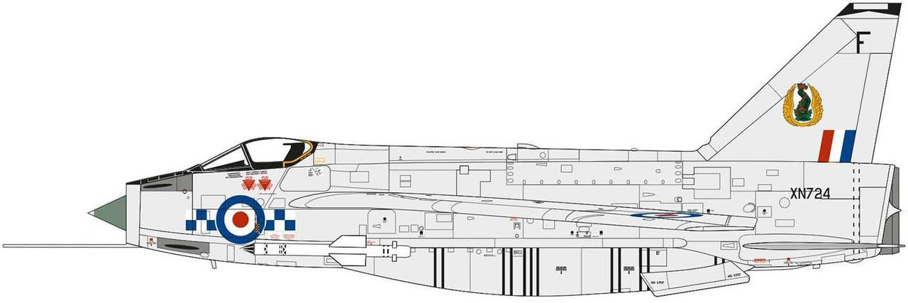 1/72 EE Lightning F2A Supersonic Jet Fighter - Squadron.com