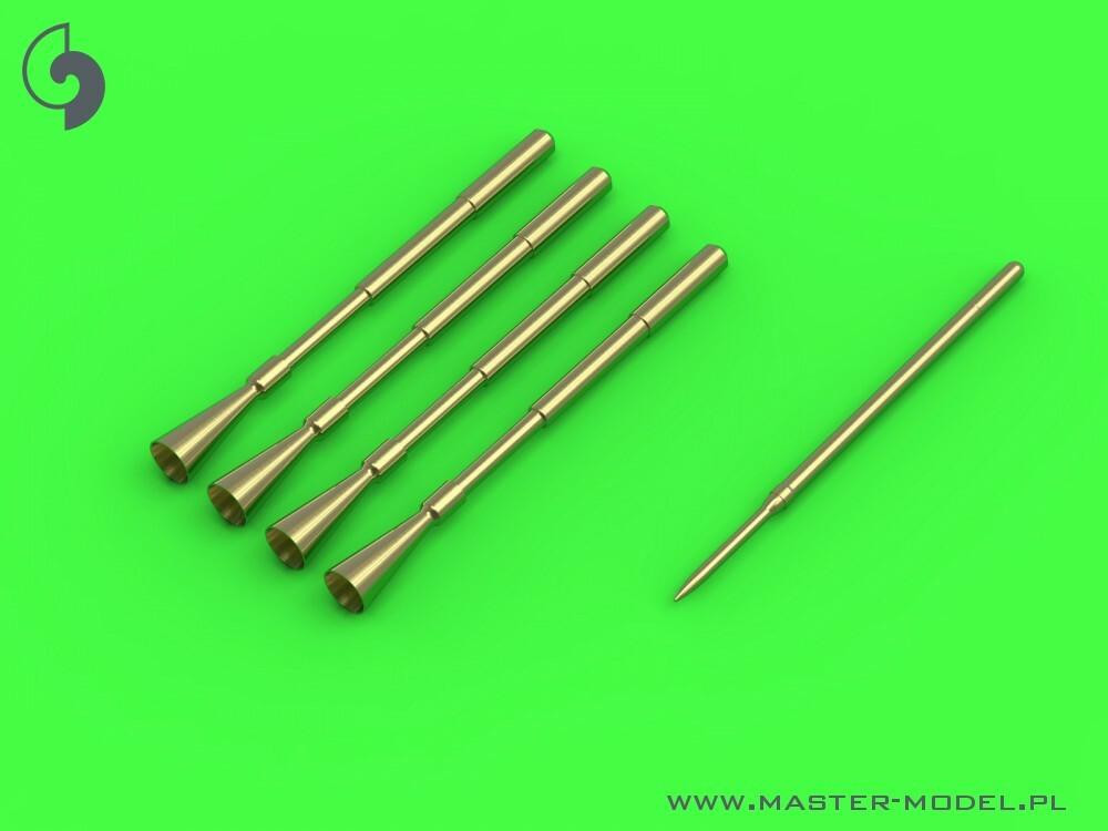 1/48 Master Model A-1 Skyraider - 20mm cannon barrels with flash hiders and Pitot Tube ...