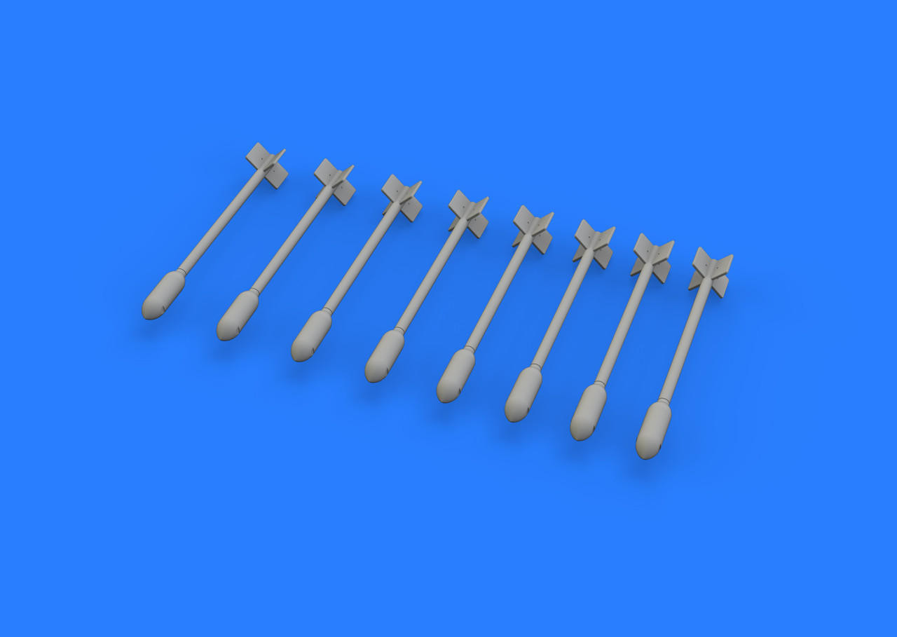 1/48 Eduard RP3 60lb S.A.P British Rocket Projectiles (Decals PE ...