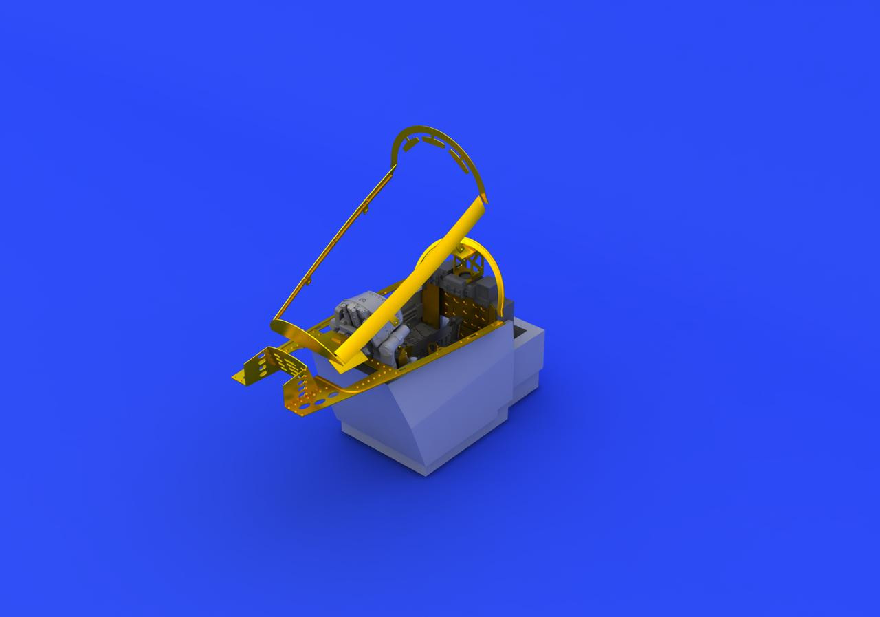 1/72 Eduard MiG29A Izdelye 9-12 Cockpit for TRP (PE & Resin - Squadron.com