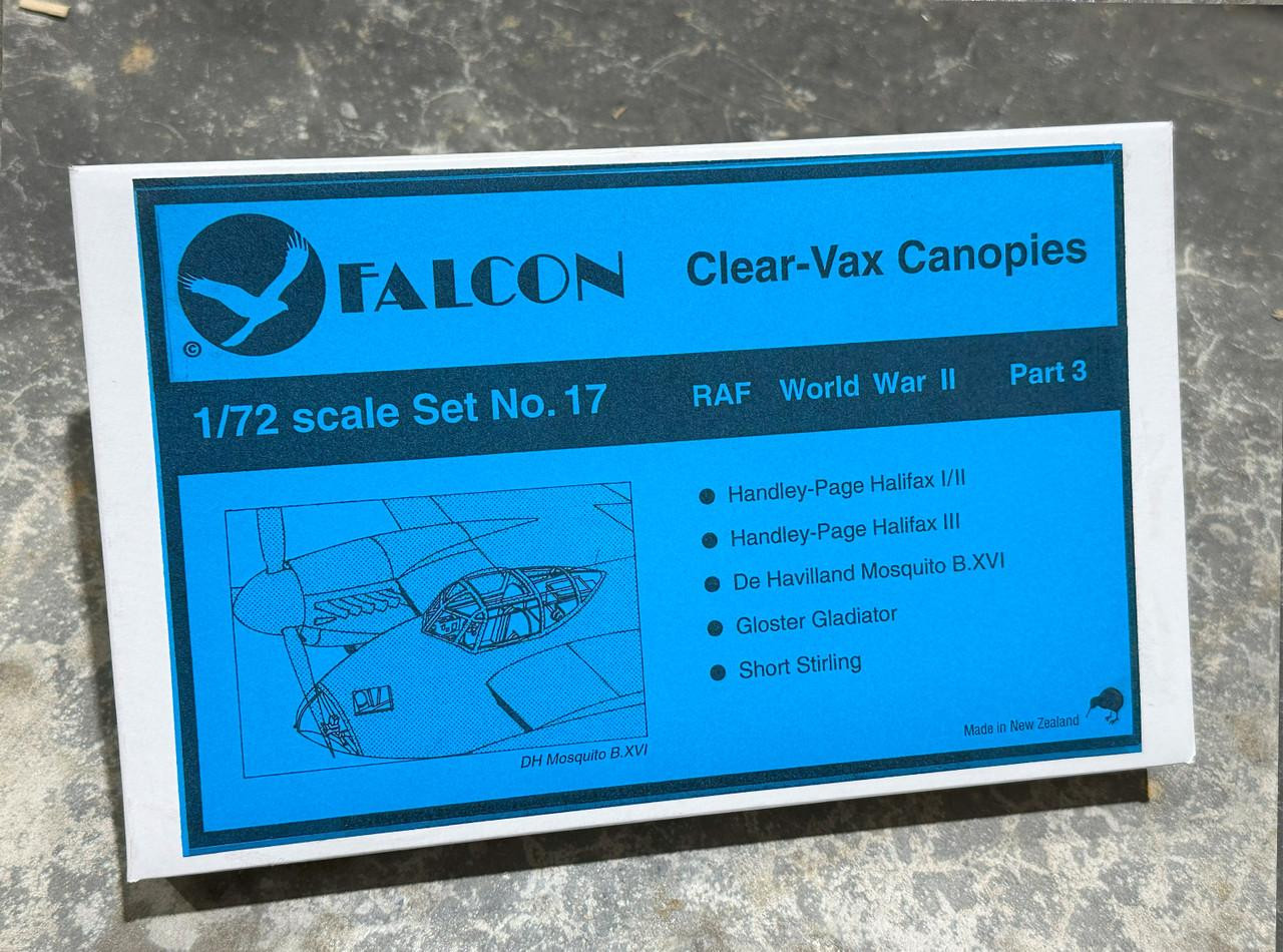 1/72 Falcon Canopies Set RAF World War II (part 2) - Squadron.com