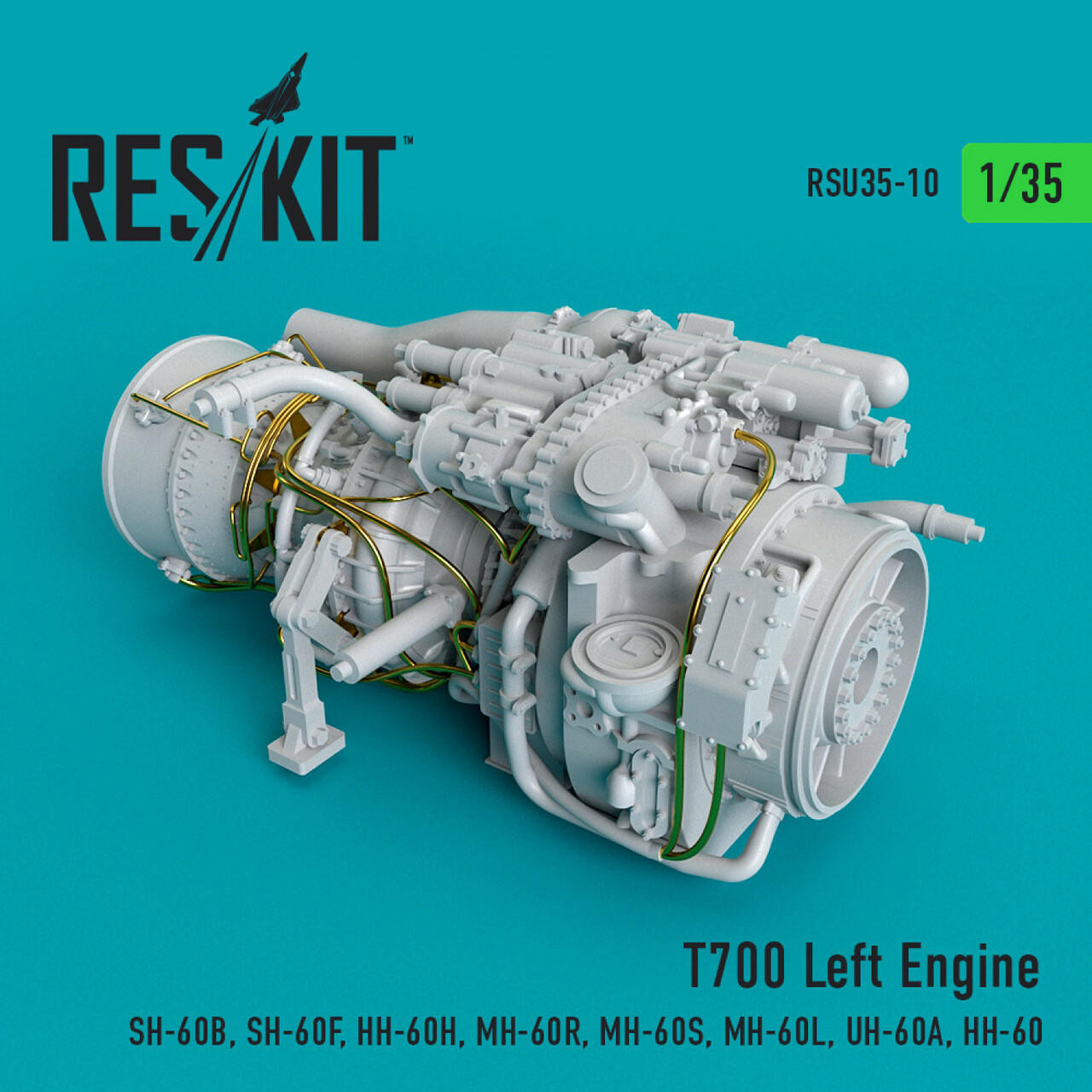 1/35 Reskit T700 Left Engine (1/35) - Squadron.com