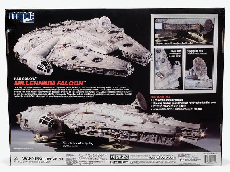1/72 MPC Star Wars A New Hope Millennium Falcon - MMD - Military Model ...