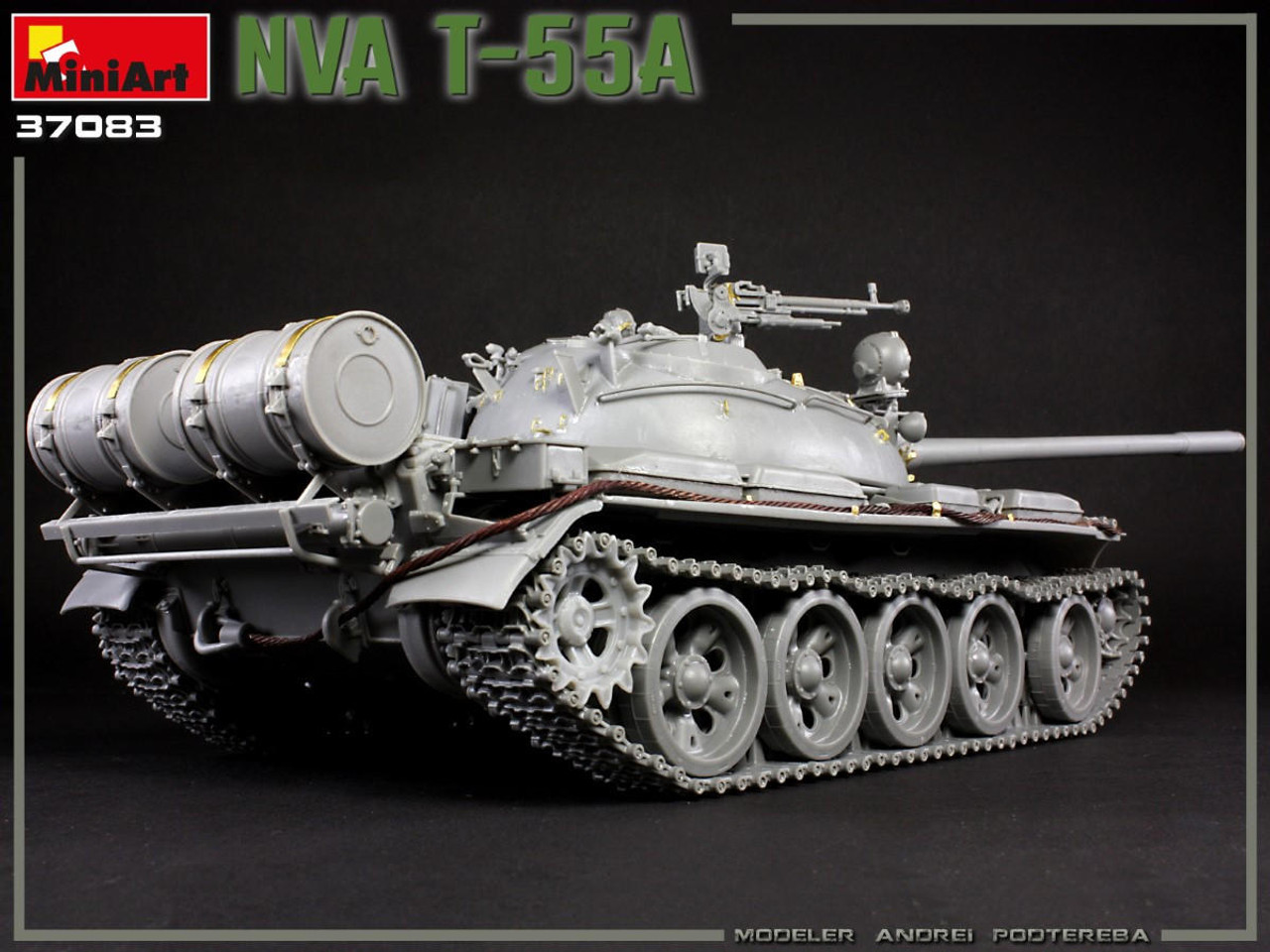 1/35 Miniart NVA T-55A Tank Plastic Model Kit - Squadron.com