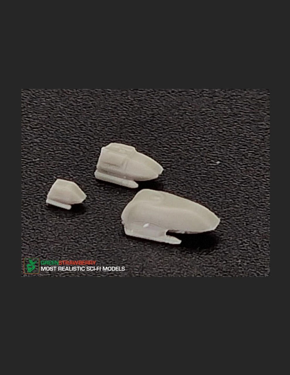 1/1400 Green Strawberry Shuttle type 6 7 15 TNG Upgrade Set - Squadron.com