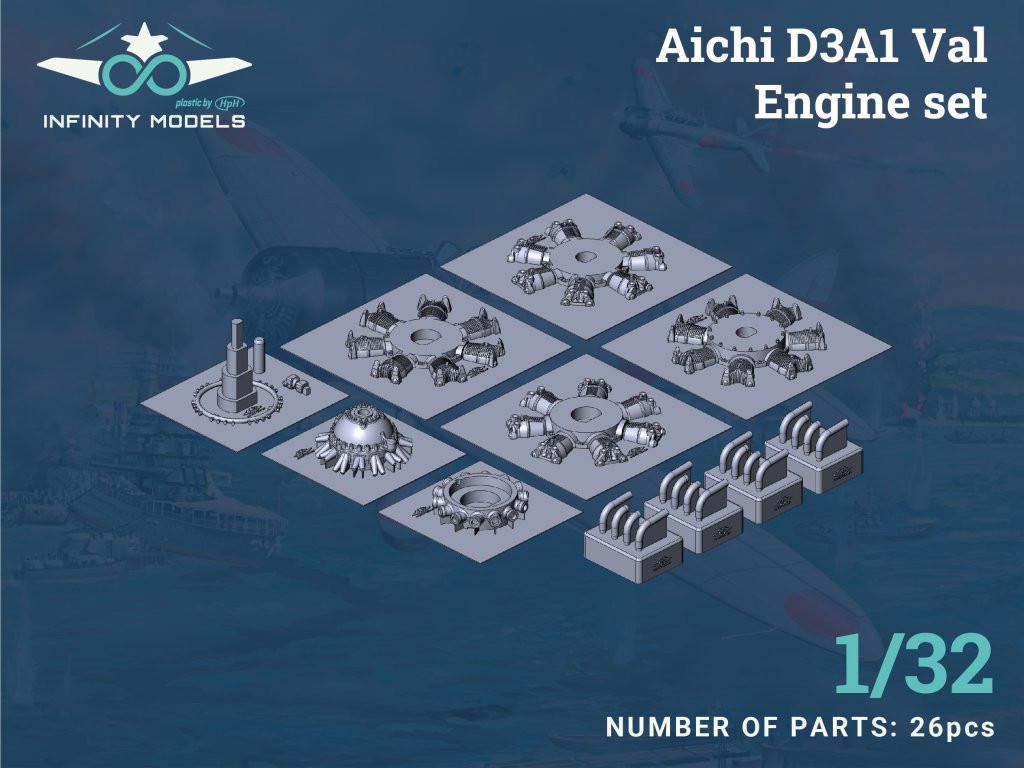 1/32 Infinity Models Engine set - Squadron.com
