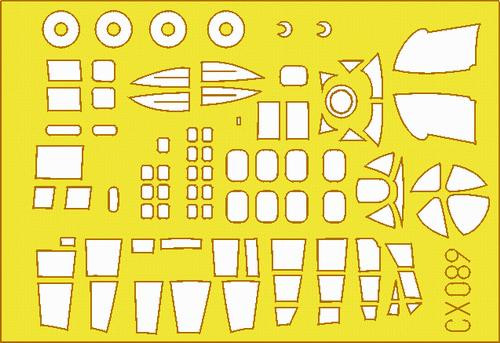 1/72 Eduard Mask He 111 for Italeri - Squadron.com