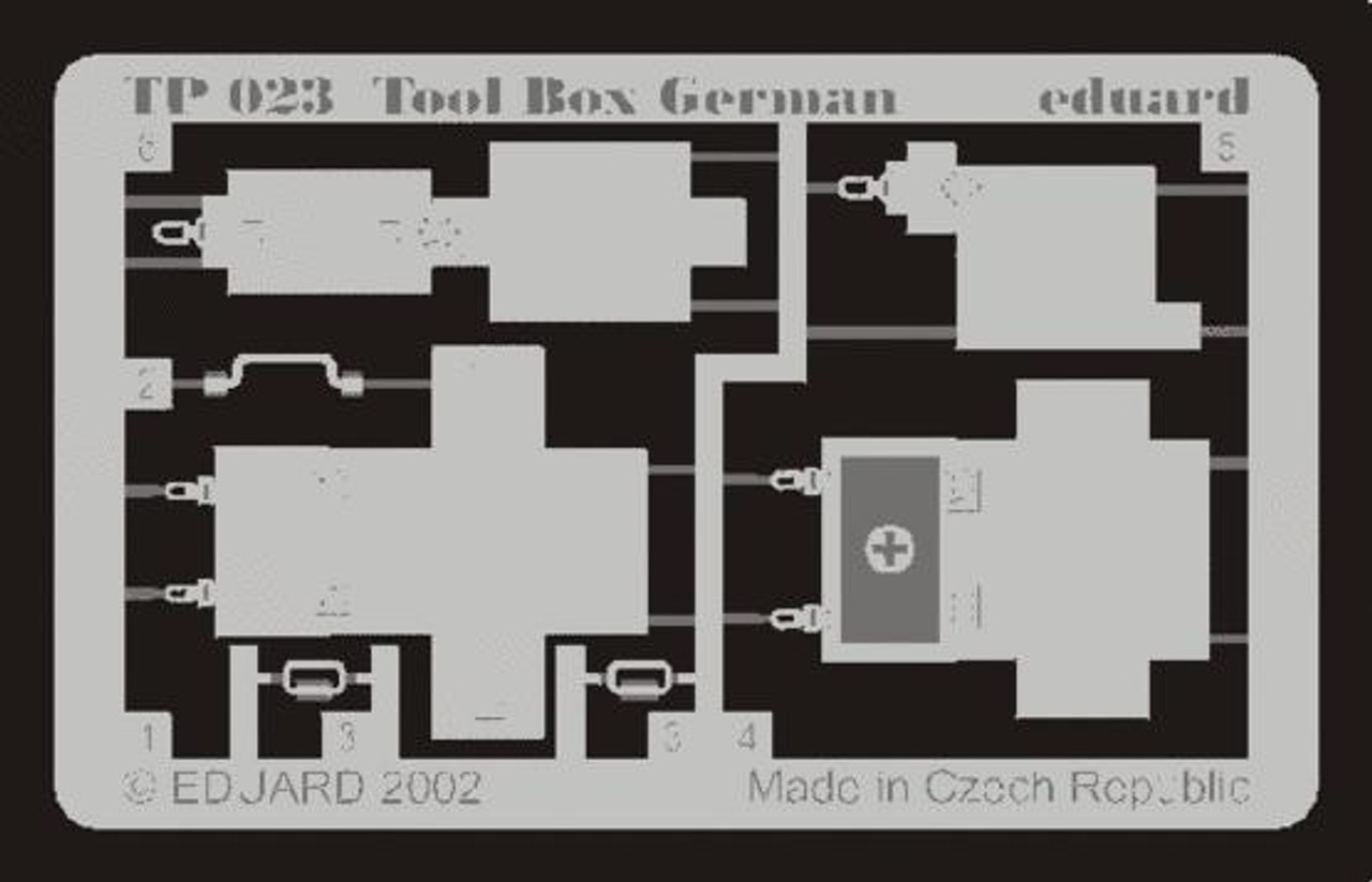 1/35 Eduard Tool Box German - MMD - Military Model Distributors