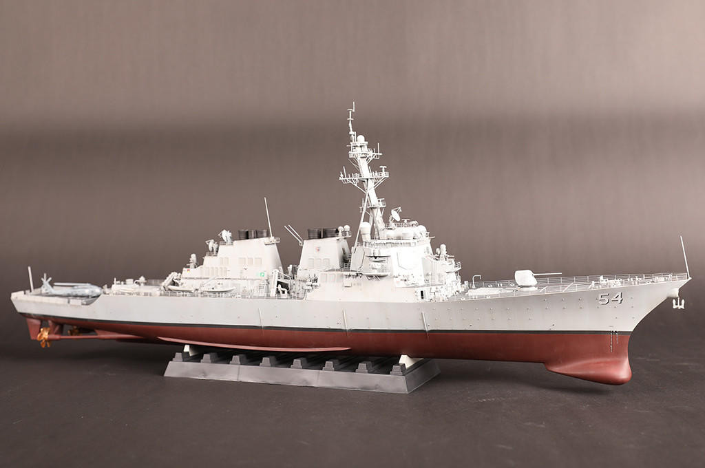 1/200 iLoveKit USS Curtis Wilbur DDG-54 Arleigh Burke Plastic Model Kit ...