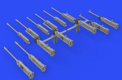 1/48 Eduard B-17G Guns for HKM (PE & Resin) - Squadron.com
