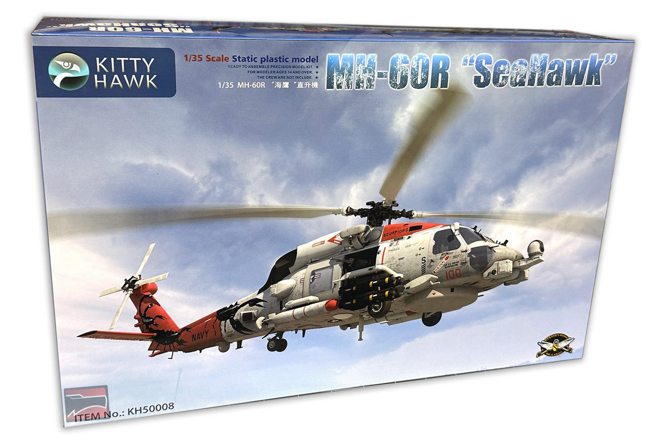 1/35 Kitty Hawk MH-60R Sea Hawk Plastic Model Kit - MMD - Military ...