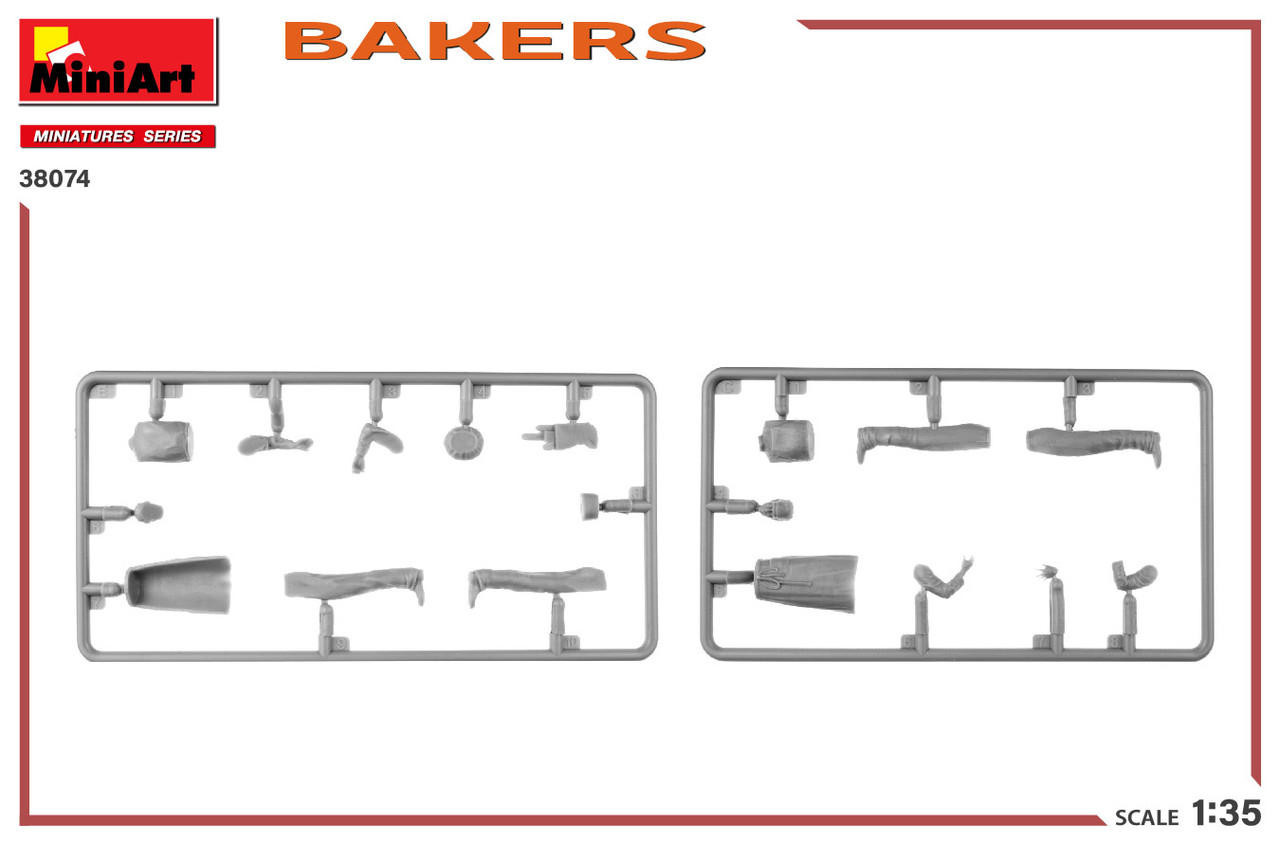 1/35 Miniart Bakers Figure Set - Squadron.com