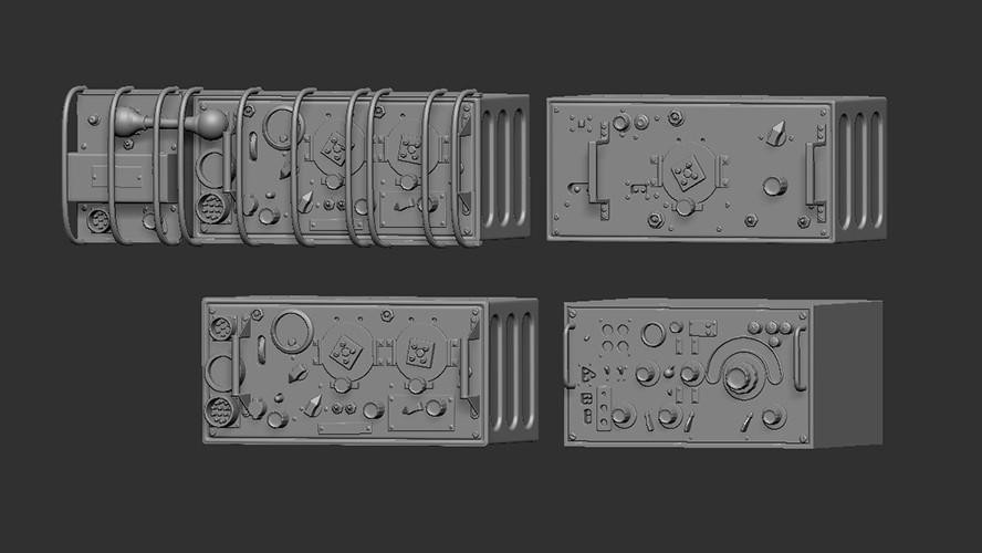 1/72 Art Scale British radio station - MMD - Military Model Distributors