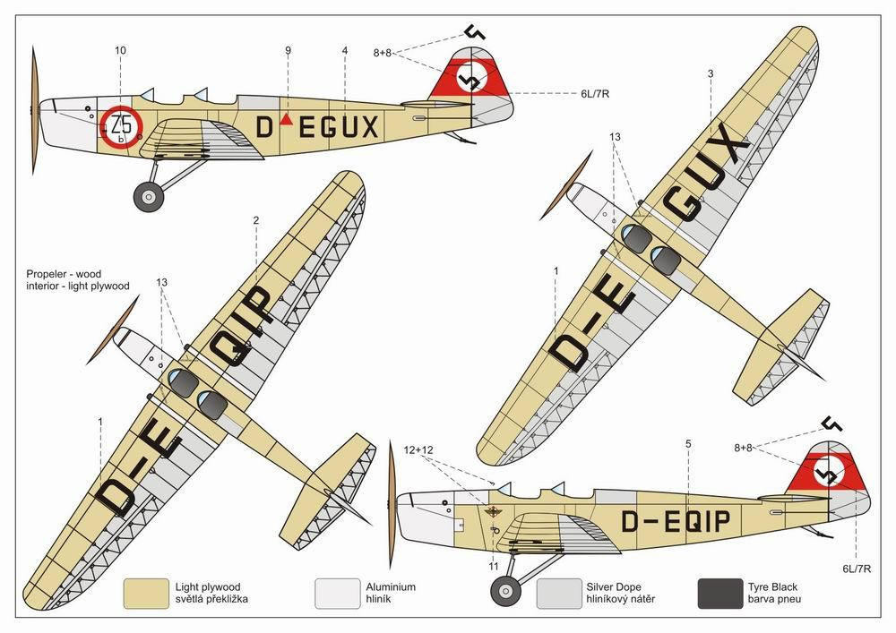 1/48 Planet Models Klemm KI 25d 1/48 - Squadron.com