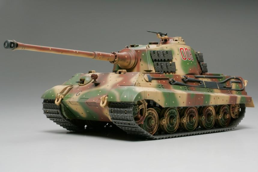 1/48 Tamiya King Tiger Production Turret Plastic Model Kit - Squadron.com