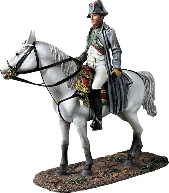 1/30 Campaign Miniatures Napoleon Bonaparte Mounted Figure Model Kit ...