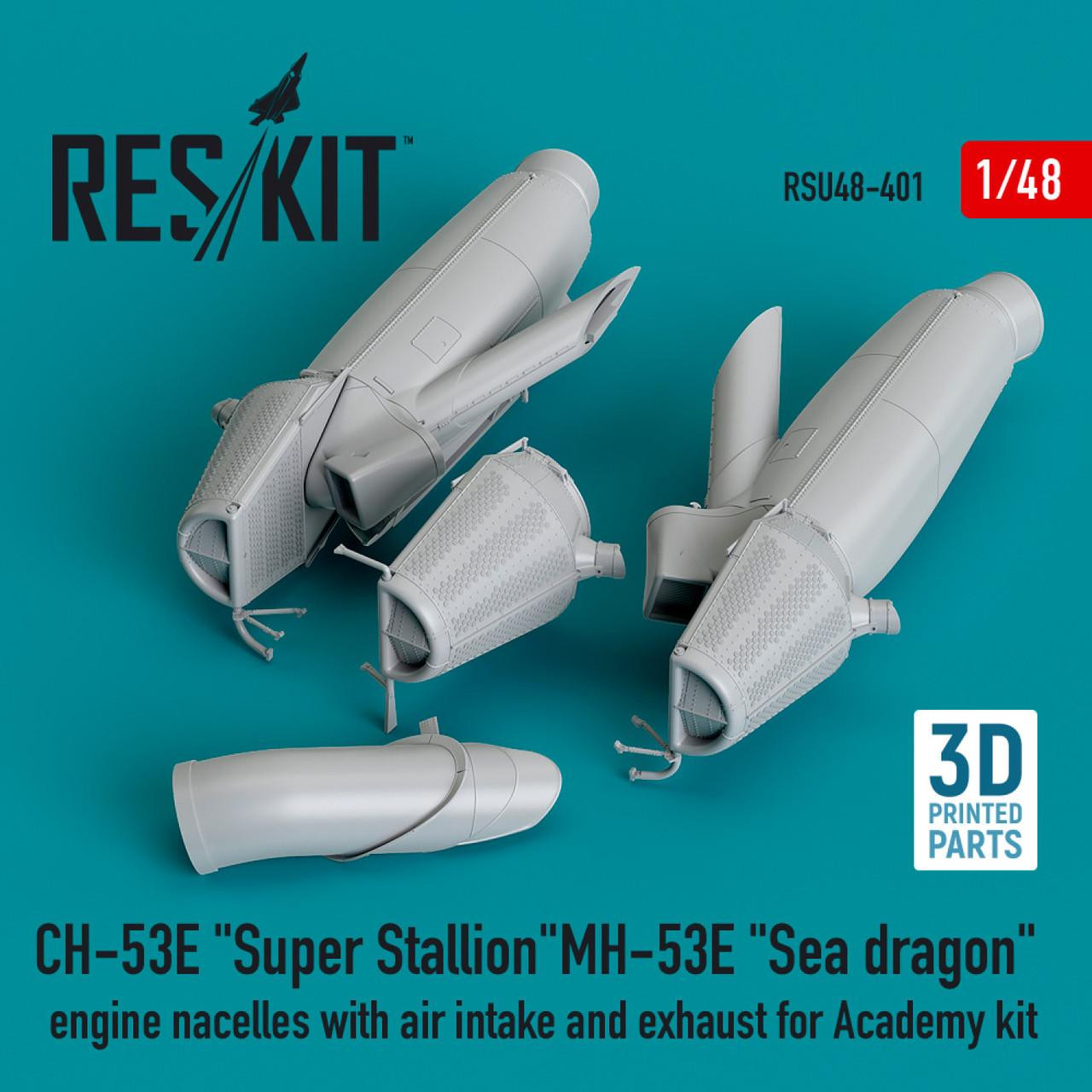 1/48 Reskit CH-53E Super Stallion, MH-53E Sea dragon (3D printed) (1/48 ...