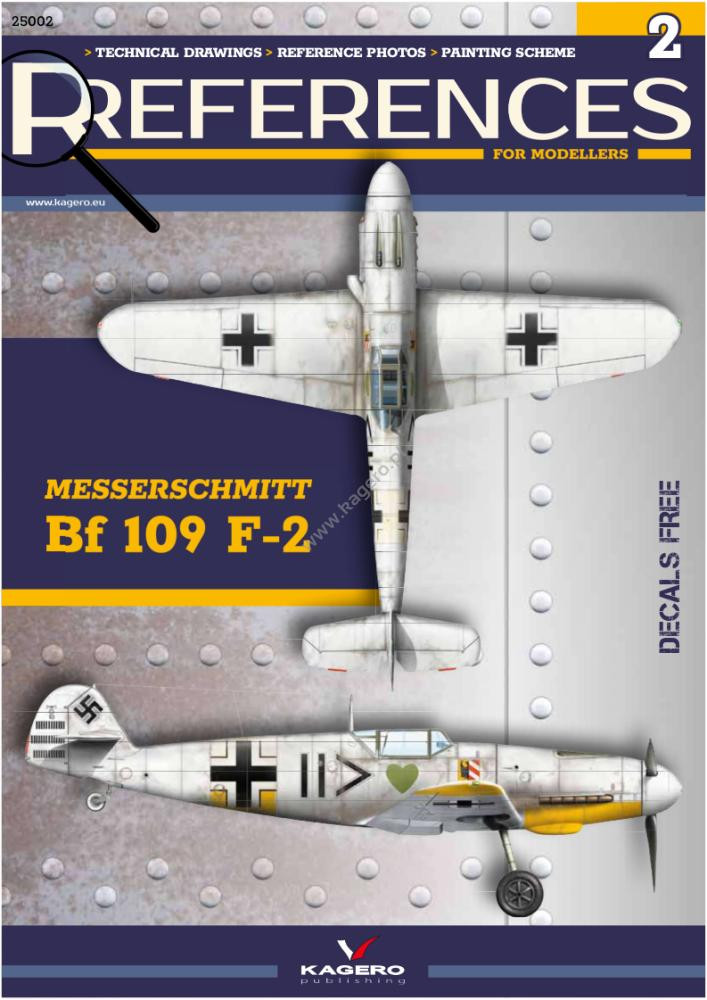 Kagero Messerschmitt Bf 109 F Book - Squadron.com