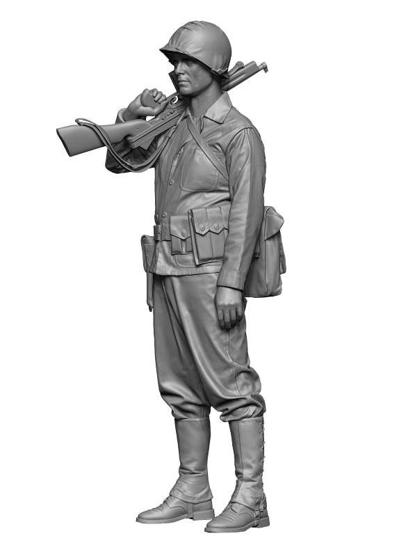 1/16 H3 Models WWII USMC 2 3D Printed Figure - Squadron.com