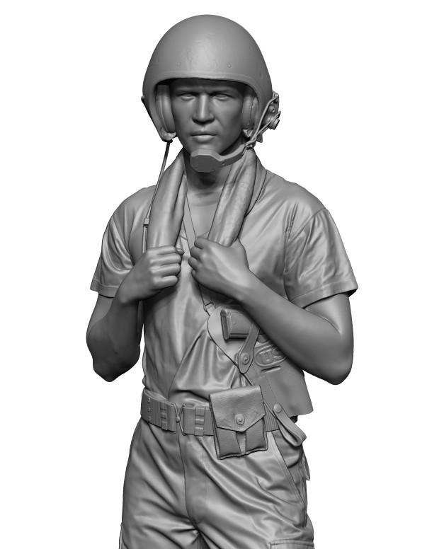 1/35 H3 Models Vietnam war US M113 crew 3D Printed Figure - Squadron.com