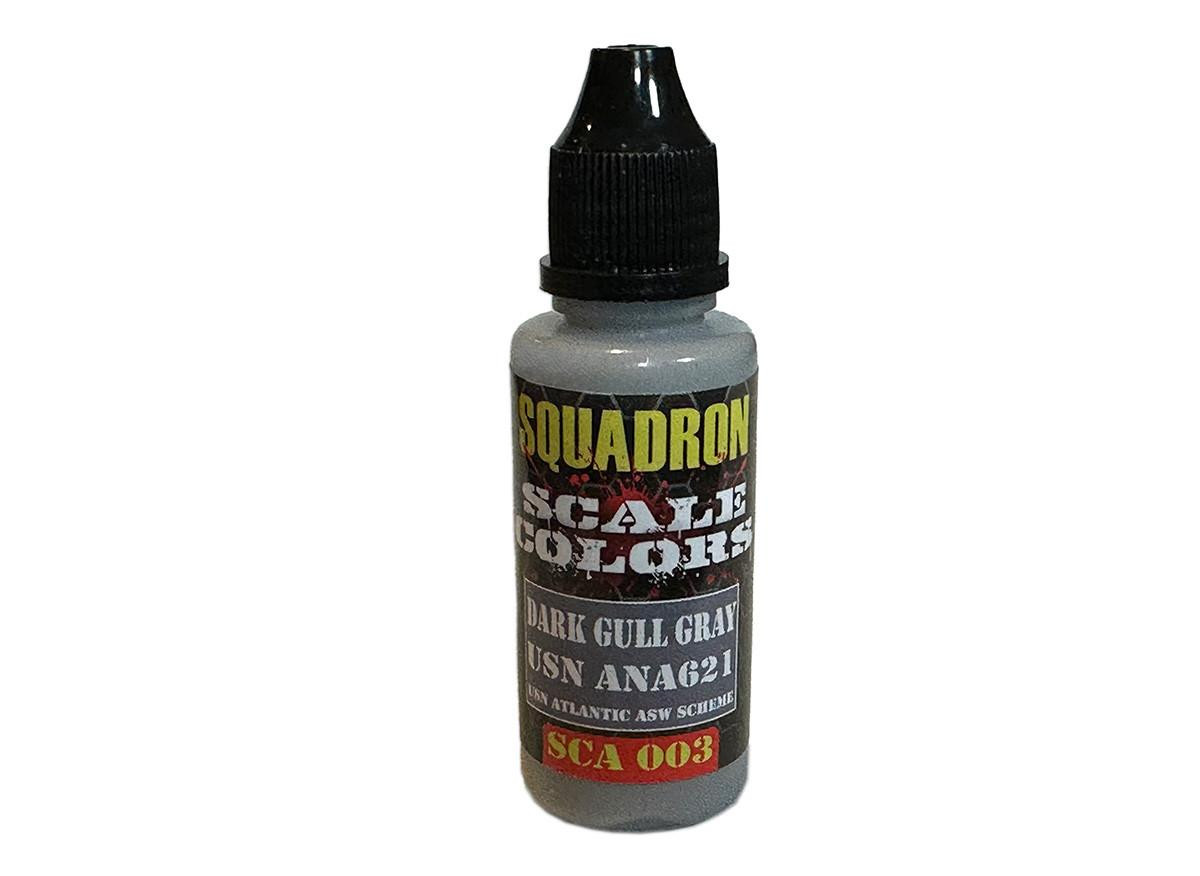 Squadron Colors USN Dk. Gull Gray ANA 621 Acrylic Airbrush Paint (15ml ...