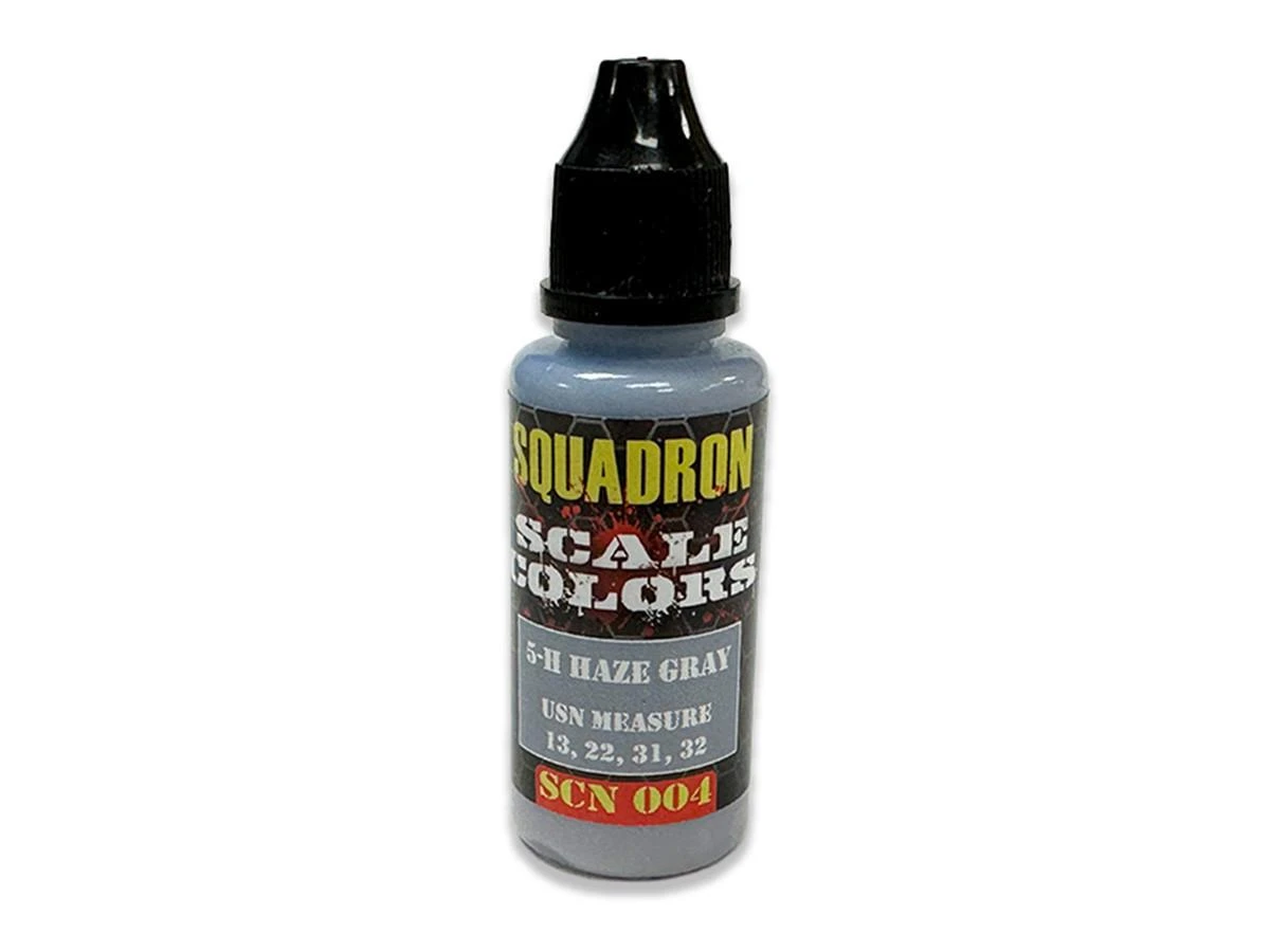 Squadron Scale Colors 5-H Haze Gray Acrylic Airbrush Paint (15ml Bottle ...