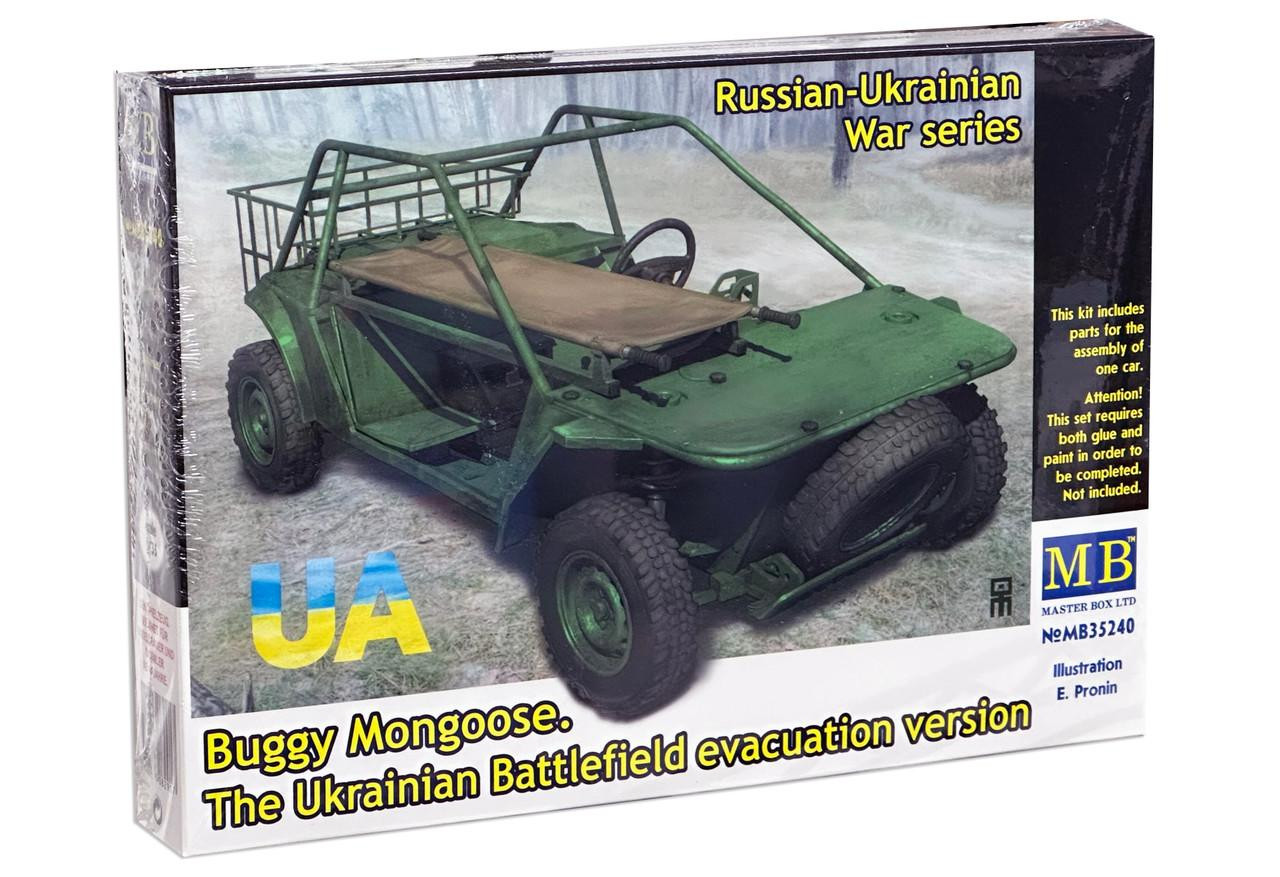 1/35 Masterbox Buggy Mongoose Ukrainian Battlefield evacuation Plastic ...