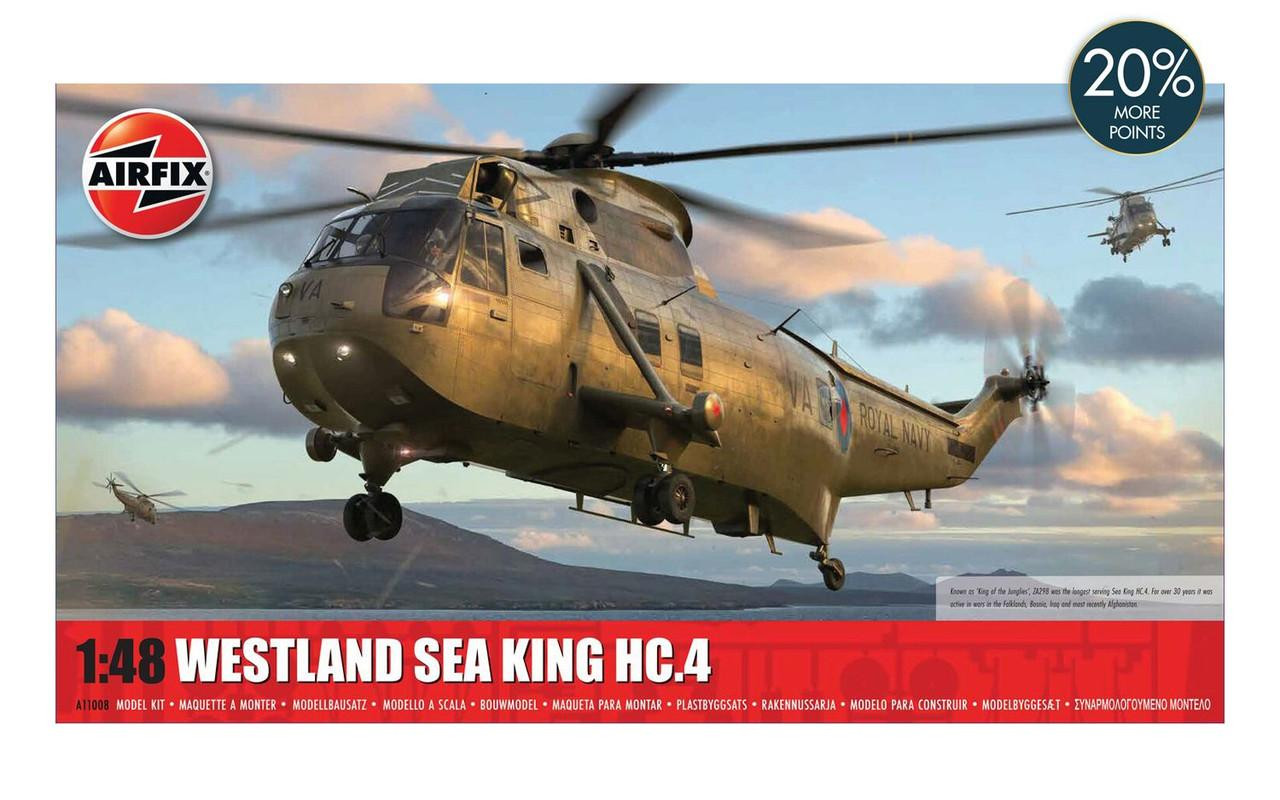 1/48 Airfix Westland Sea King HC.4 Helicopter Plastic Model Kit - MMD ...
