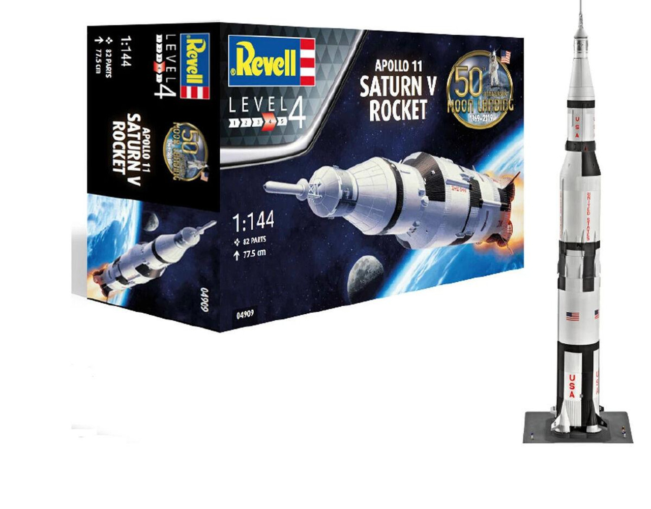 1/144 Revell Apollo Saturn V Rocket - Squadron.com