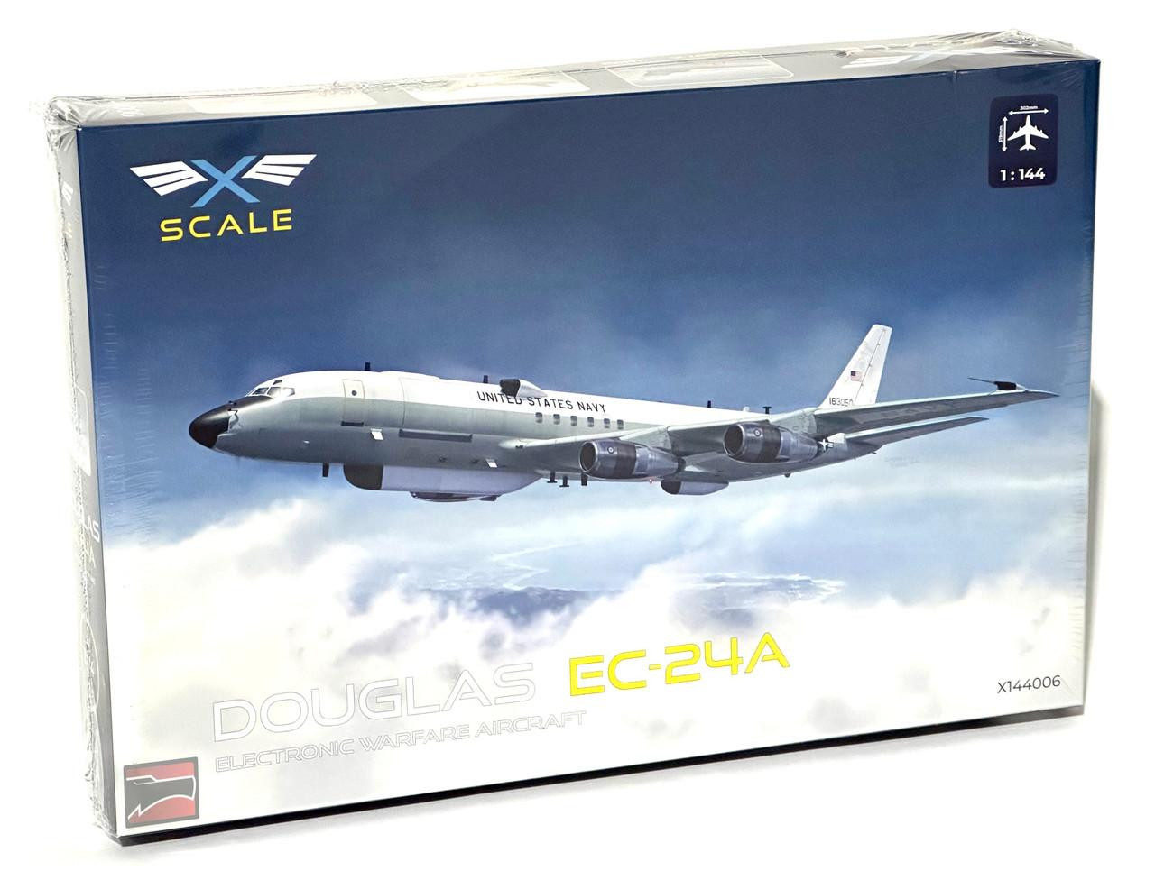 1/144 X-Scale EC-24A Electronic Warfare Aircraft Plastic Model Kit ...