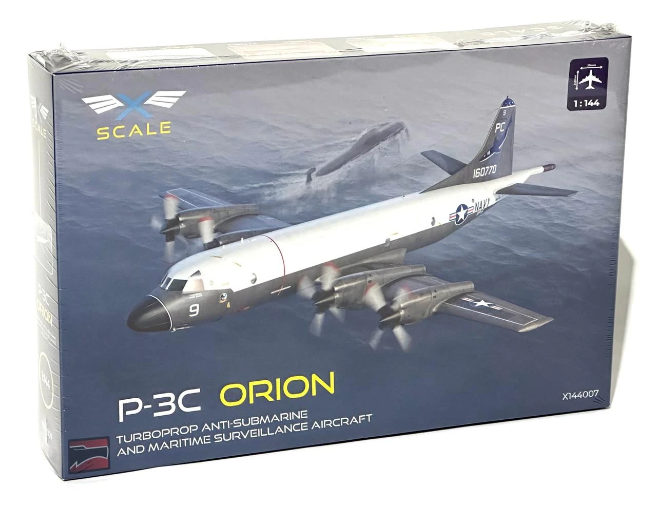 1/144 X-Scale P-3C Orion Turboprop Anti-Submarine Aircraft Plastic ...