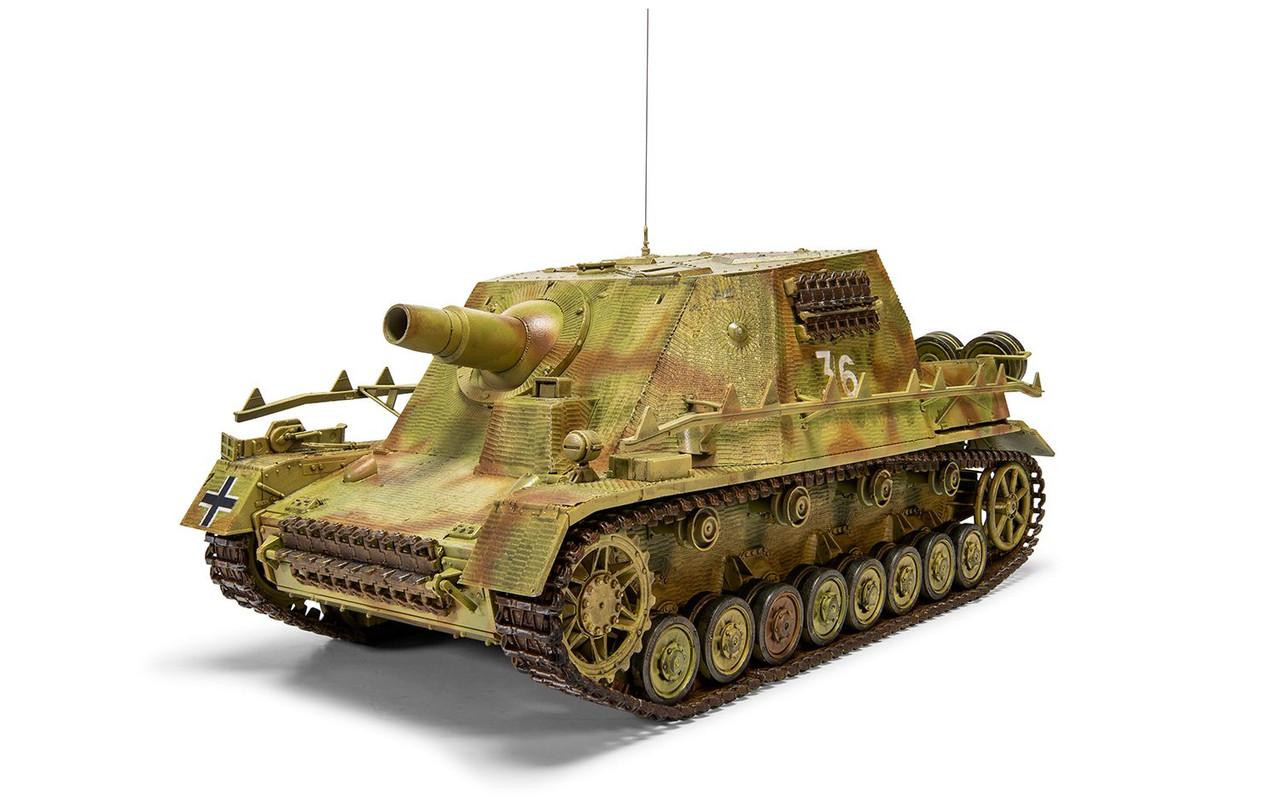 1/35 Airfix Sturmpanzer IV Brummbar Mid Version - MMD - Military Model ...