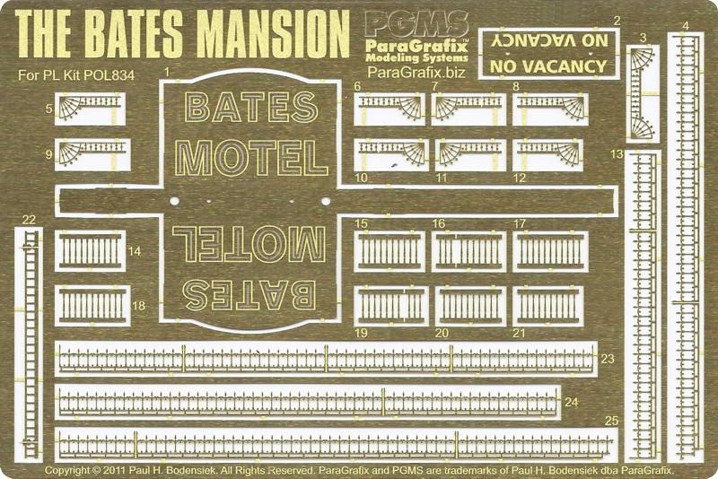 Paragrafix Bates Mansion - HO scale - Squadron.com