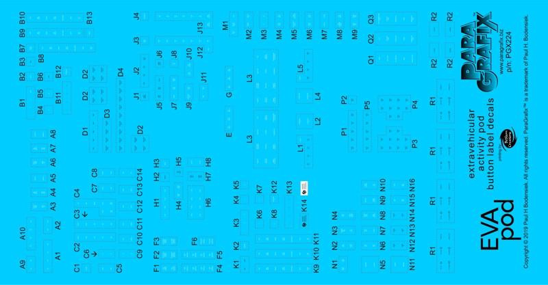 Paragrafix EVA Pod Button Label Decals - Squadron.com