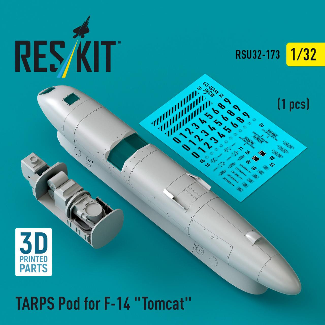 1/32 Reskit TARPS pod for F-14 Tomcat (1 pcs) (3D printed) - Squadron.com