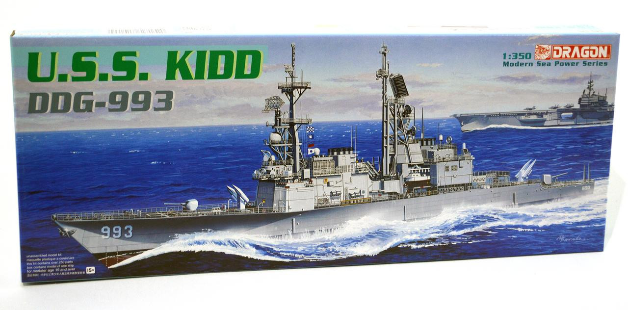 1/350 Dragon Models USS Kidd DDG-993 - Squadron.com