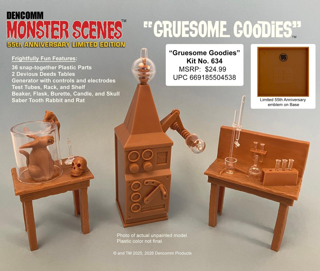 1/13 Dencomm Monster Scenes Gruesome Goodies Plastic Model Kit - MMD ...