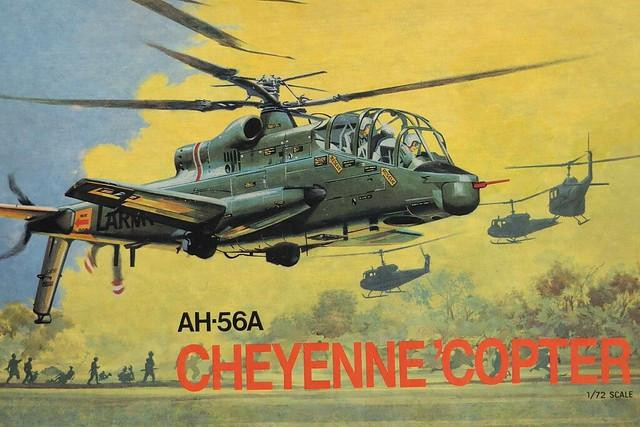 Atlantis Models Lockheed Cheyenne Helicopter Plastic Model Kit - MMD ...