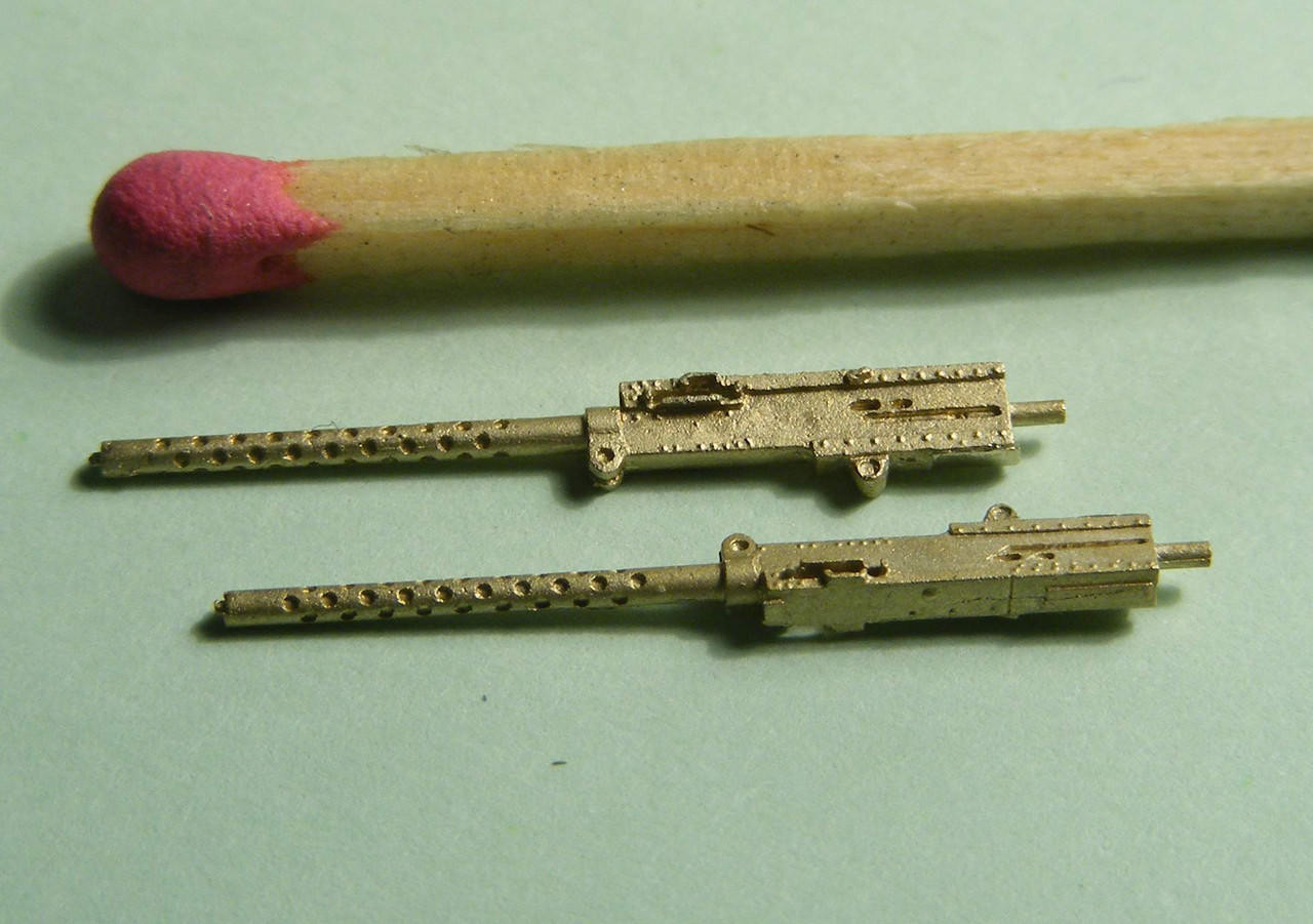 1/72 Mini World Browning Machine Gun. Cal .30 barrel (10 pieces) (USA ...