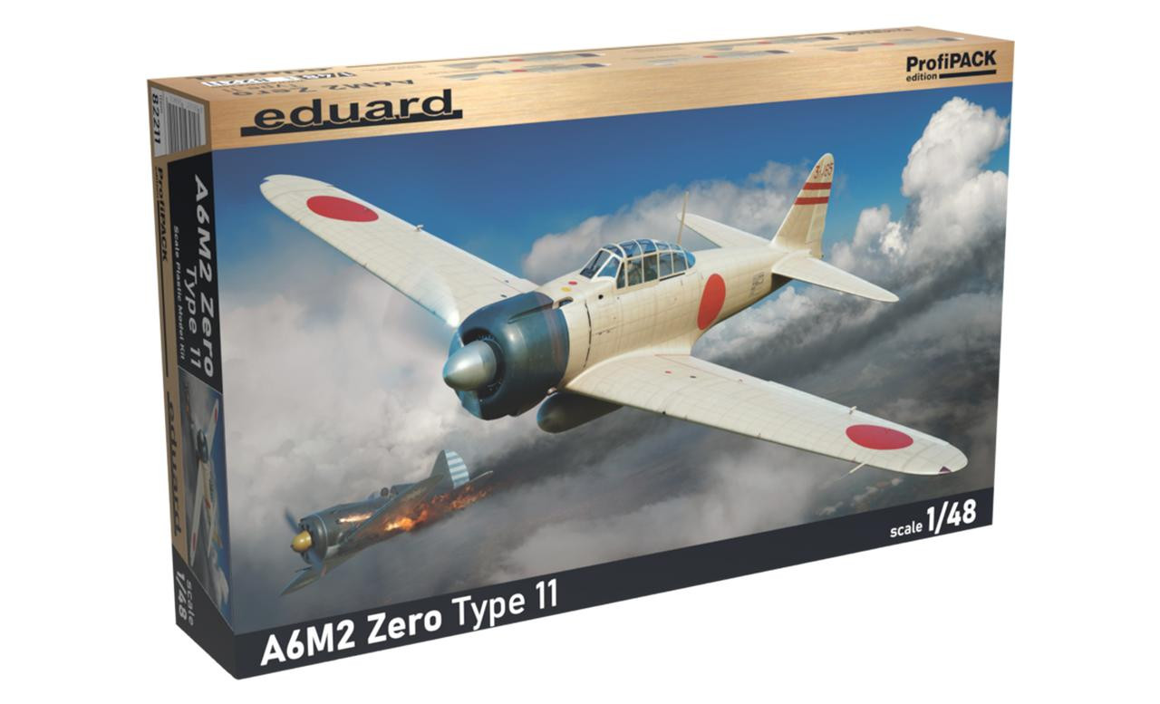 1/48 Eduard A6M2 Zero Type 11 Plastic Model Kit - Squadron.com