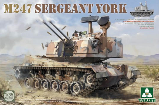 1/35 Takom M247 Sergeant York DIVAD - Squadron.com